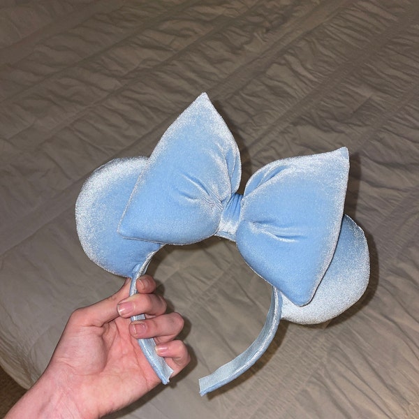 Blue Velvet Ears - Etsy