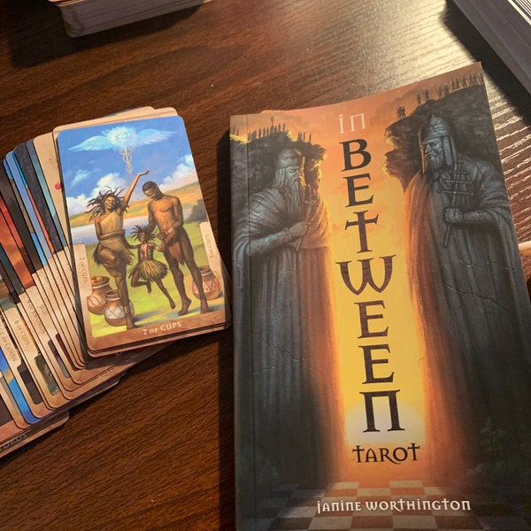 In Between Tarot Kit Card Deck & Guidebook Set Oracle Cards and Book ...
