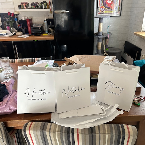 Personalised Hen Party Gift Bags | Bride Tribe Bags | Hen Party Bags ...