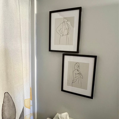 Couple Hugging Print, Hug Line Art, Abstract Couple Figure Art, Love ...