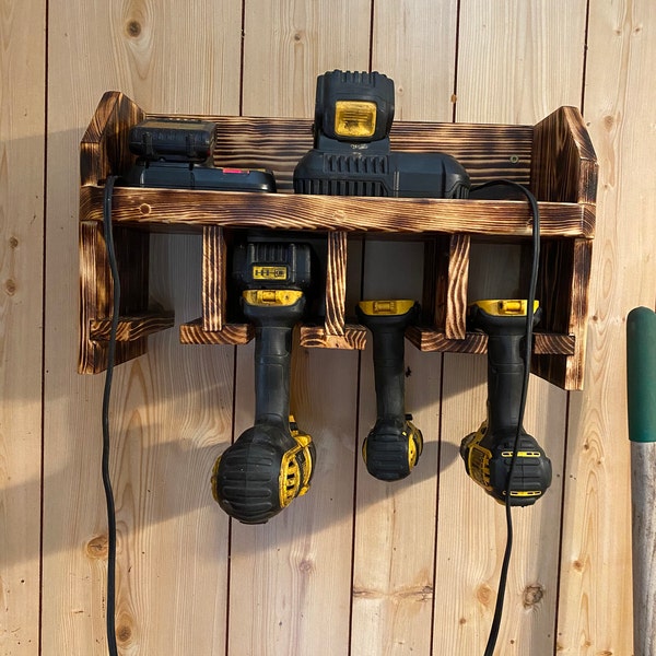 Cordless Tool Holder for Drill, Impact, Other Tools, Garage Storage ...