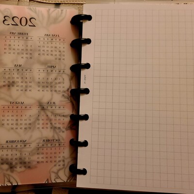 Graph Paper Inserts, Grid Filler Paper, Bullet Journal Pages Mini Happy ...