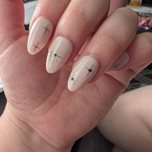 Colorful Graffiti Hand Painted Nails /custom Press on Nails/ Hand Made ...