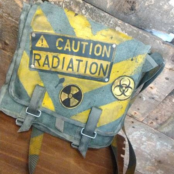 Atomic Leather Jacket Post Apocalyptic Attire Wasteland Wear Dystopian ...