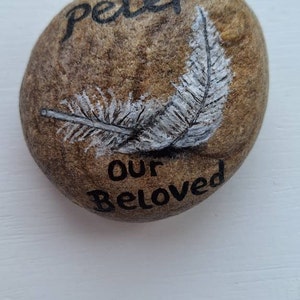 Robin Hand Painted Rock - Etsy