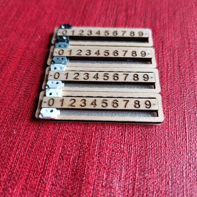 Compact Point Counter 3 Wheels for Board Games, Role Playing Games ...