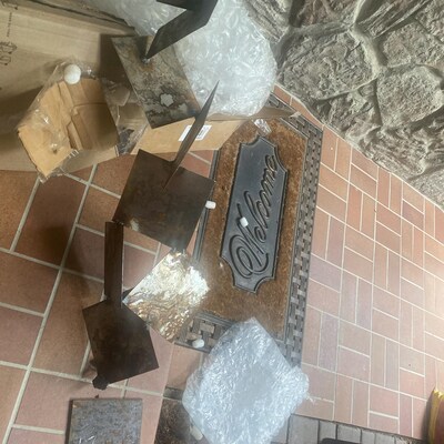 Abstract Steel Sculpture Metal Art - Etsy