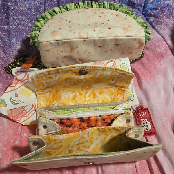 Burrito Wallet - Etsy