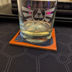 Mario Mushroom Glass Nintendo Mario Inspired Whiskey Glass - Etsy