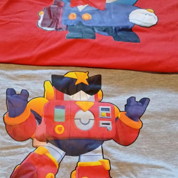 Custom Brawl Stars Shirt: All Characters, Birthday Gift - Etsy