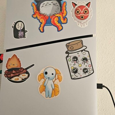 Blue Flame and Howl's Moving Castle Quote Sticker Fire Demon, Calcifer ...