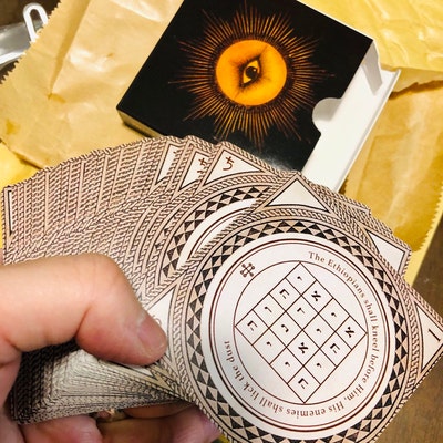 Seals of Solomon Magic Cards, Talismans of King Solomon, Key of Solomon ...