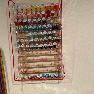 Dust Cover for 120 Spool Wall Thread Rack 28 X 17 - Etsy