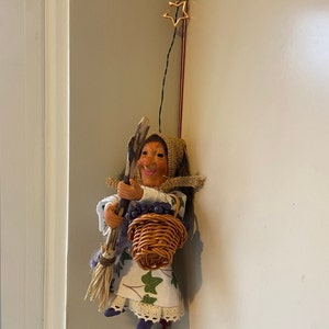 Kitchen Witch Magic Hanging Doll Cottage Good Luck Housewarming Gift ...
