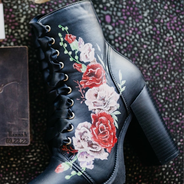 Custom Hand Painted Sneakers. Canvas or Leather. Send Us Your Shoes and ...