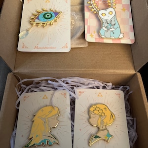 Blupee & Bubbul Gem Enamel Pin Bobble Interactive Pin Cute Bunny Pins ...