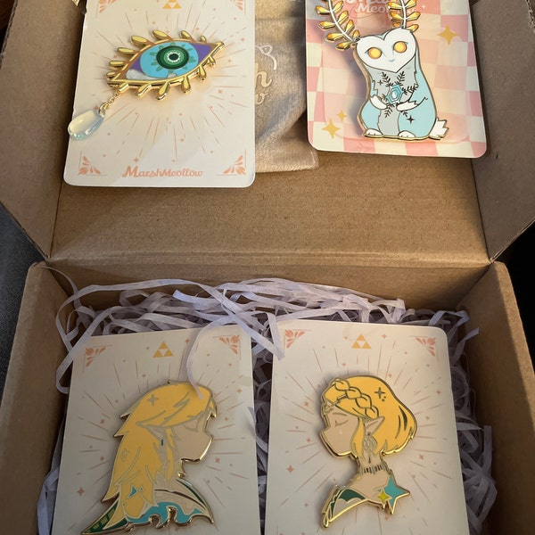 Blupee & Bubbul Gem Enamel Pin - Bobble Interactive Pin - Cute Bunny ...