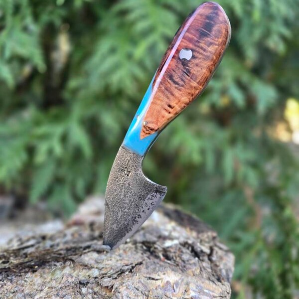 Hybrid Stabilized Purple Dyed Spalted Maple Burl With Red Alumilite ...