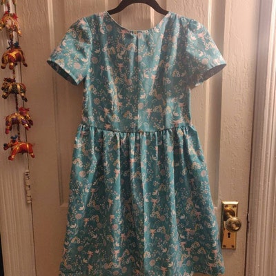 PDF Tier Dress Pattern, Spring Dress, Midi Dress, Simply Sewing, Spring ...