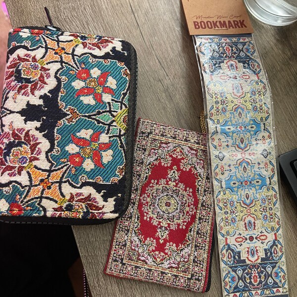 Small Wallet for Women, Handmade Bohemian Wallet, Small Mandala Pattern ...