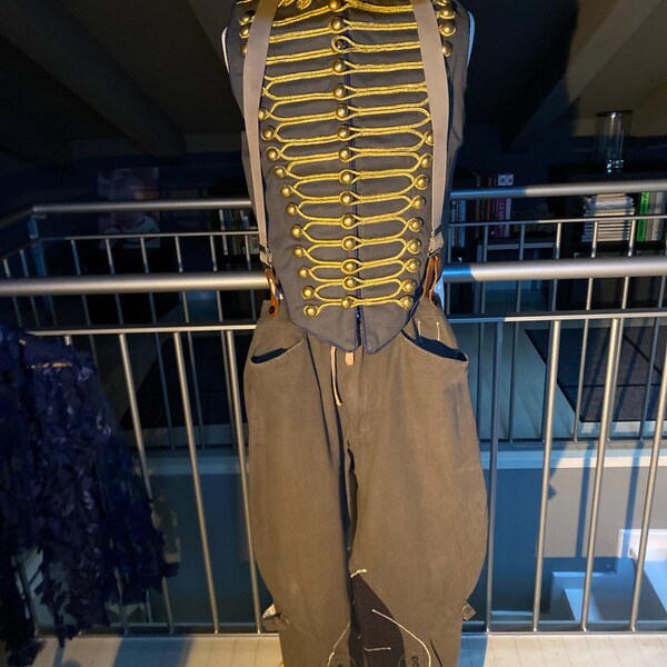 Victorian Diplomatic Uniform 5pcs Black/red Ceremonial Officer Jacket ...