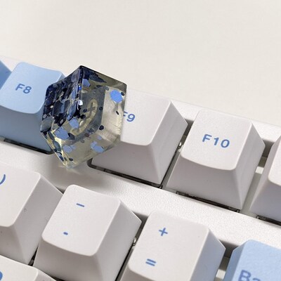 Black & Gold Artisan Keycap 1u R4 Size Hand Made Keycaps - Etsy