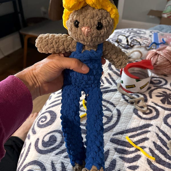 Plush Beth Bunny Mermaid Tail Mod CROCHET PATTERN fable Collection - Etsy