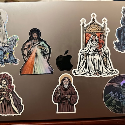 4 Rosary Crusader Vinyl Sticker - Etsy