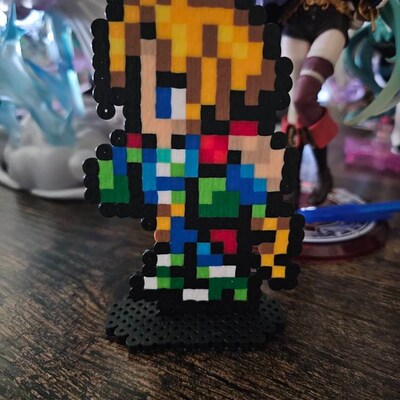 Final Fantasy IX: Perler Bead Sprites Zidane, Garnet, Vivi, Steiner ...