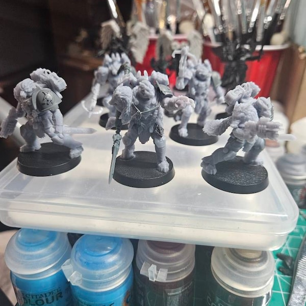 1khijo Heavy Assault Havoc Squad of 5 | Sci-fi | Wargaming | 3d Printed ...