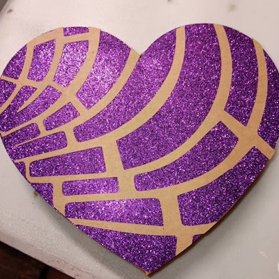 Heart Concha/ Pan Dulce Box Digital File /svg Silhouette Studio - Etsy