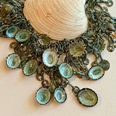Multipack .51 DRILLED Green Limpet Shells Seashell Ocean Beach Nautical ...