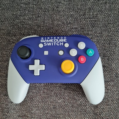 Custom Gamecube Themed Nintendo Switch Pro Controller - Etsy