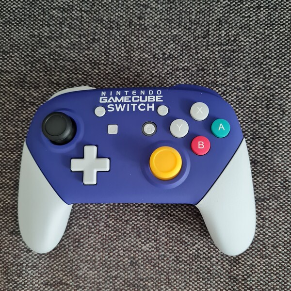 Custom Gamecube Themed Nintendo Switch Pro Controller - Etsy