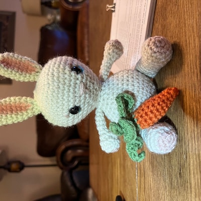 Rustic Bunny Crochet Pattern - Etsy