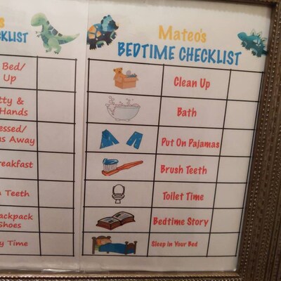 Potty Training Visual Schedule and Reward Chart, Toilet Sequence for ...