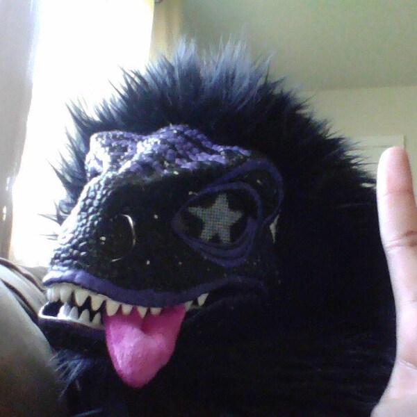 Customizable Dino Mask | Furry, Custom, Rainbow - Etsy
