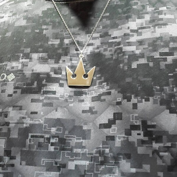Sora's Necklace Sterling Silver Inspired by Kingdom Hearts - Crown ...
