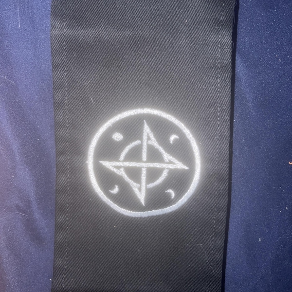 ATEEZ Captain Hongjoong Embroidered Logo Armband | Custom Sizing - Etsy