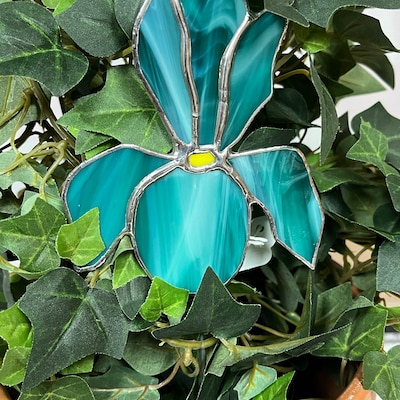 PATTERN 3D Pansy X2 Pansies Stained Glass Pattern PDF Digital Download ...