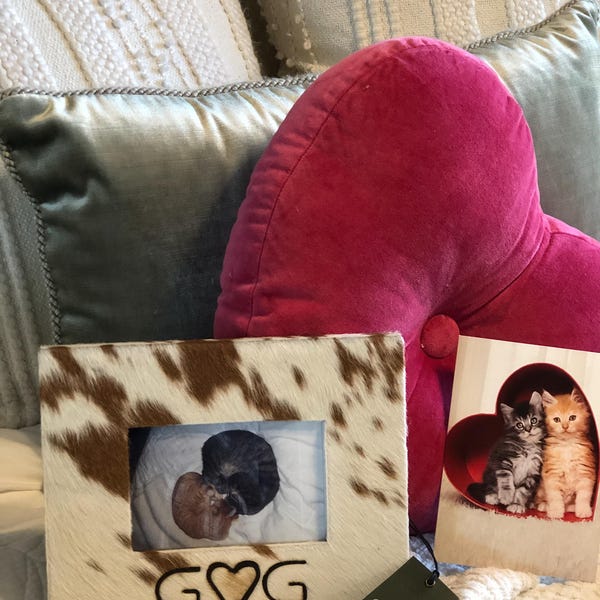 Cowhide Photo Frame, Western Picture Frame, Wedding Gift, Personalized ...
