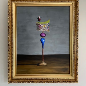 Colonial Style Ornate Wood Frame, Vintage Frame, Distressed White, Old ...