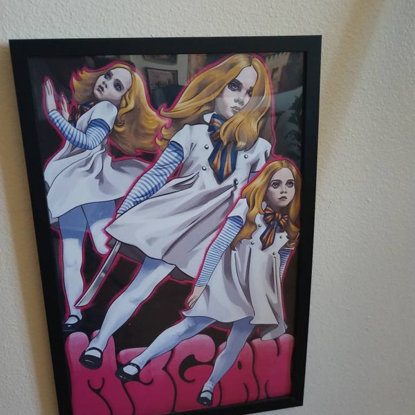 M3GAN / Megan 2023 Movie Poster Print, Megan Dance Scene - Etsy