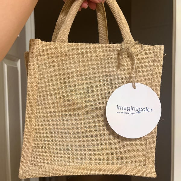 Reusable Gift Bags, Eco-friendly Gift Bags, Burlap Gift Bags, Jute ...