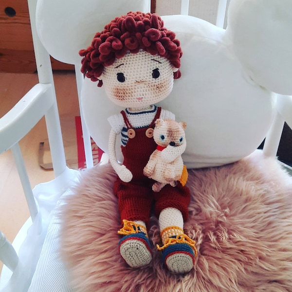 Amigurumi Pattern ANIL DOLL - Etsy