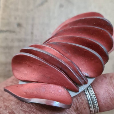 Neon Modern Ring, Original Geometric Jewelry, Cocktail Ring, Oversized ...