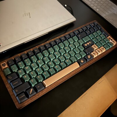 Cute Katty Keycaps, Keycap Set, Kawaii XDA Pink Keycaps, PBT Keycaps ...