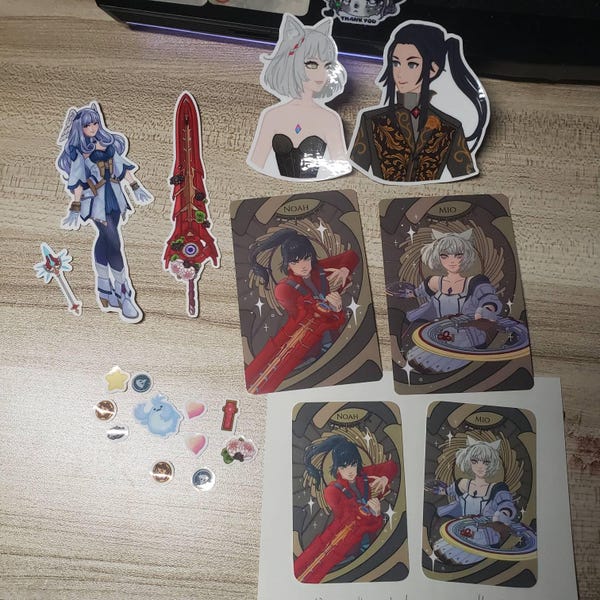 Floral Totk Mineru Zonai Sage Mask Waterproof Vinyl Stickers - the ...