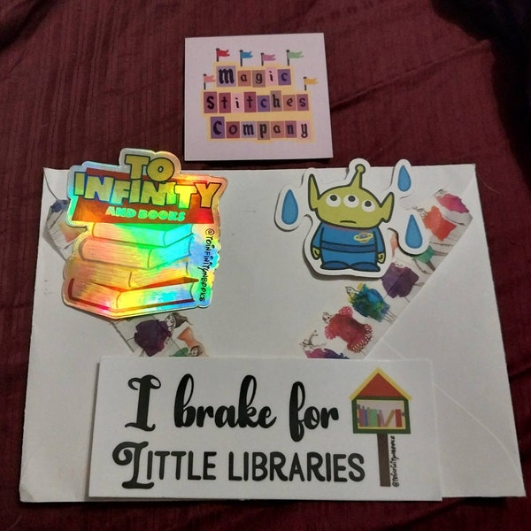 My Favorite Libraries Are Little Sticker, Little Free Library, Free ...