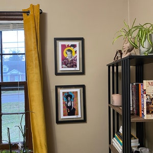 Sadé Print A4 / A3 Digital Collage Black Art | Etsy